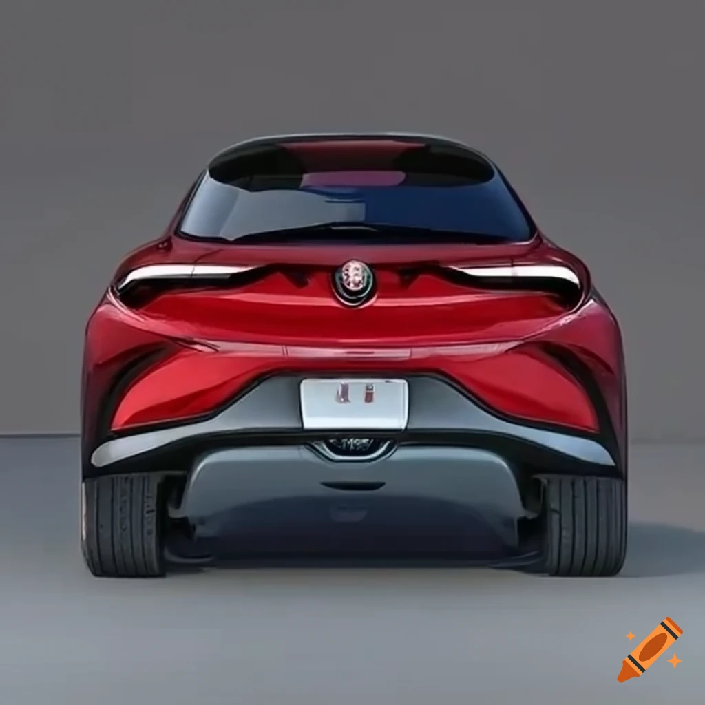 2025 alfa romeo small suv rear view on Craiyon