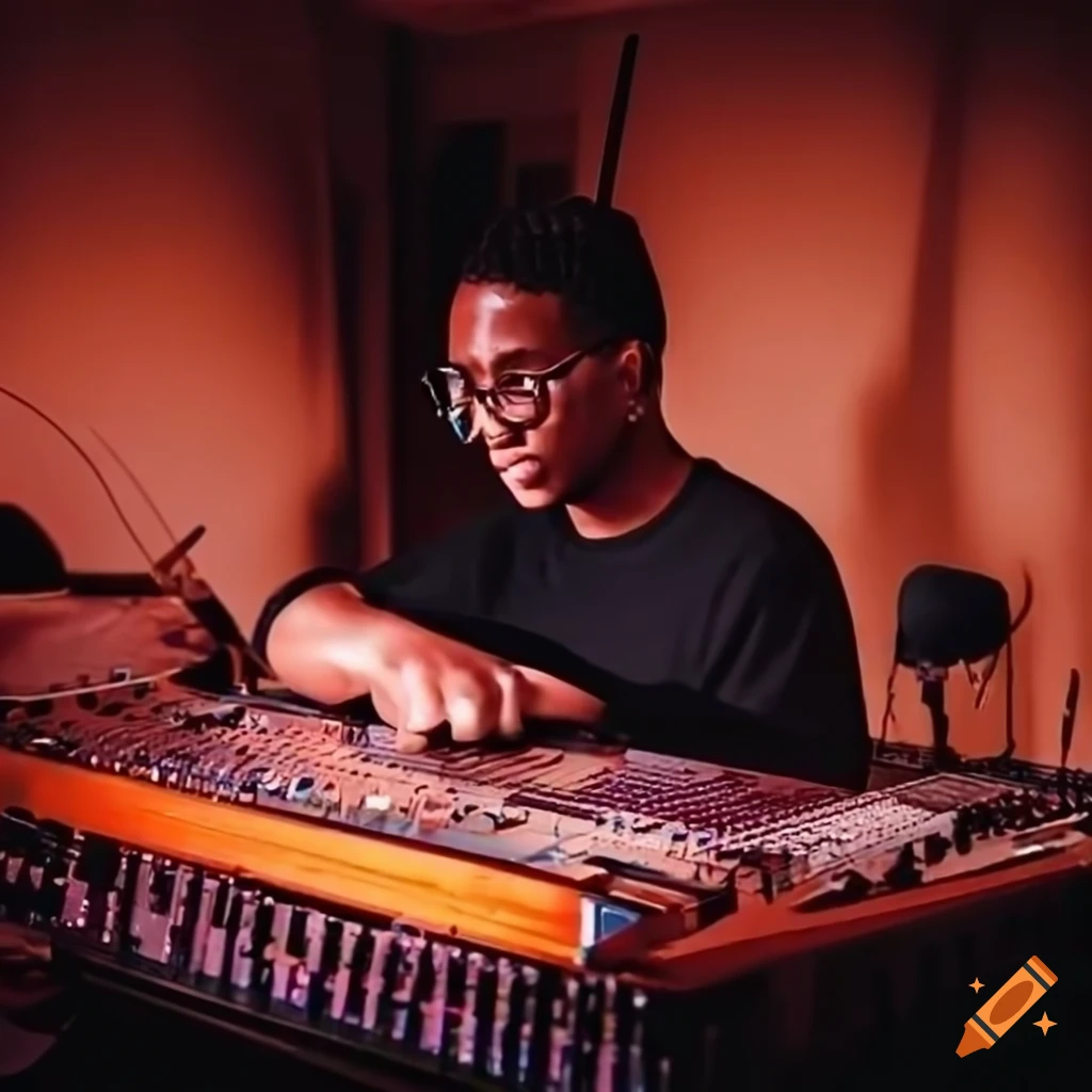 Music producer on Craiyon