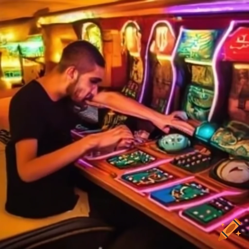 Exciting gaming experiences in gaza on Craiyon