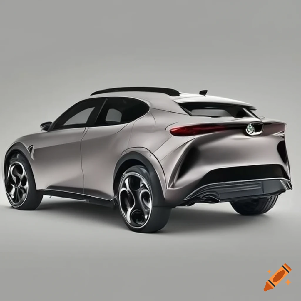 2024 alfa romeo small suv rear view on Craiyon