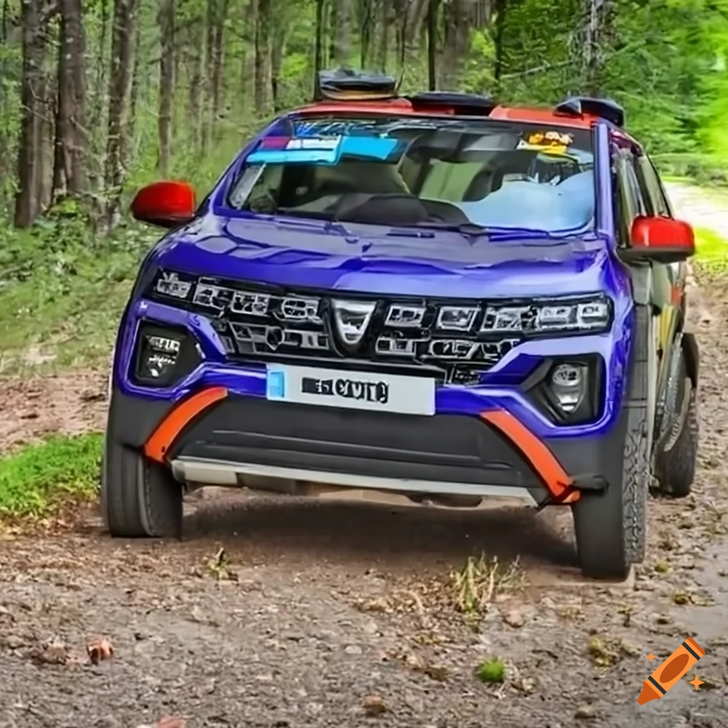 2023 dacia spring rally car on Craiyon