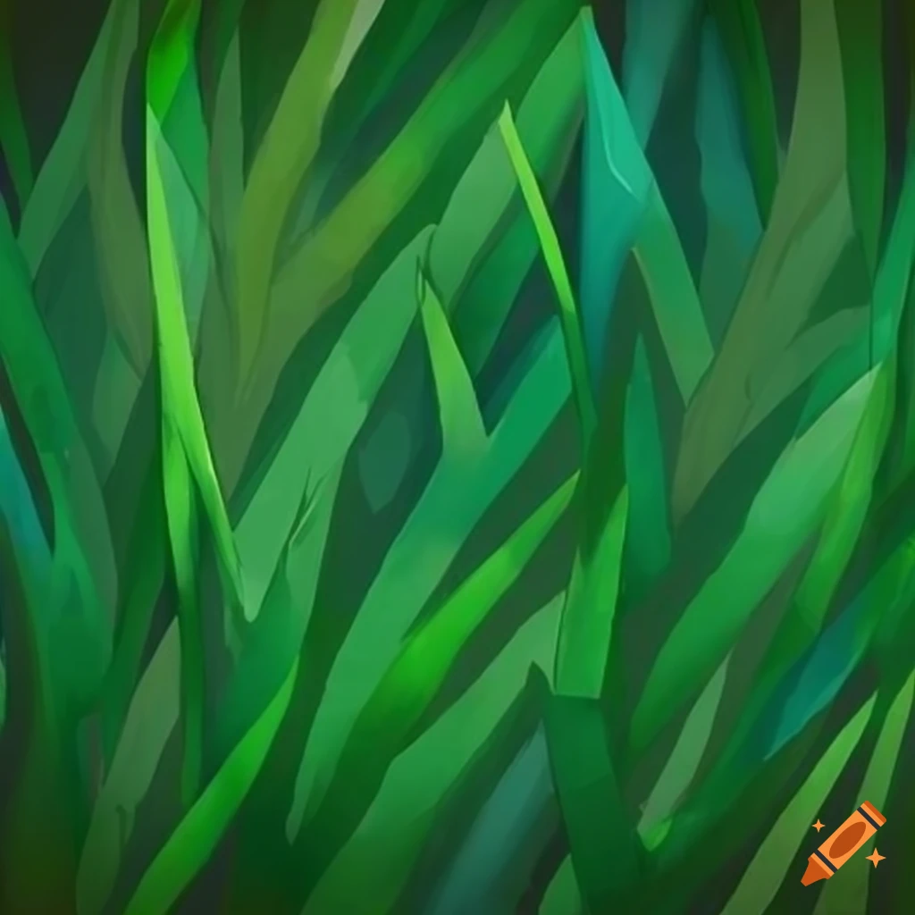 Stylized watercolor grass texture on Craiyon