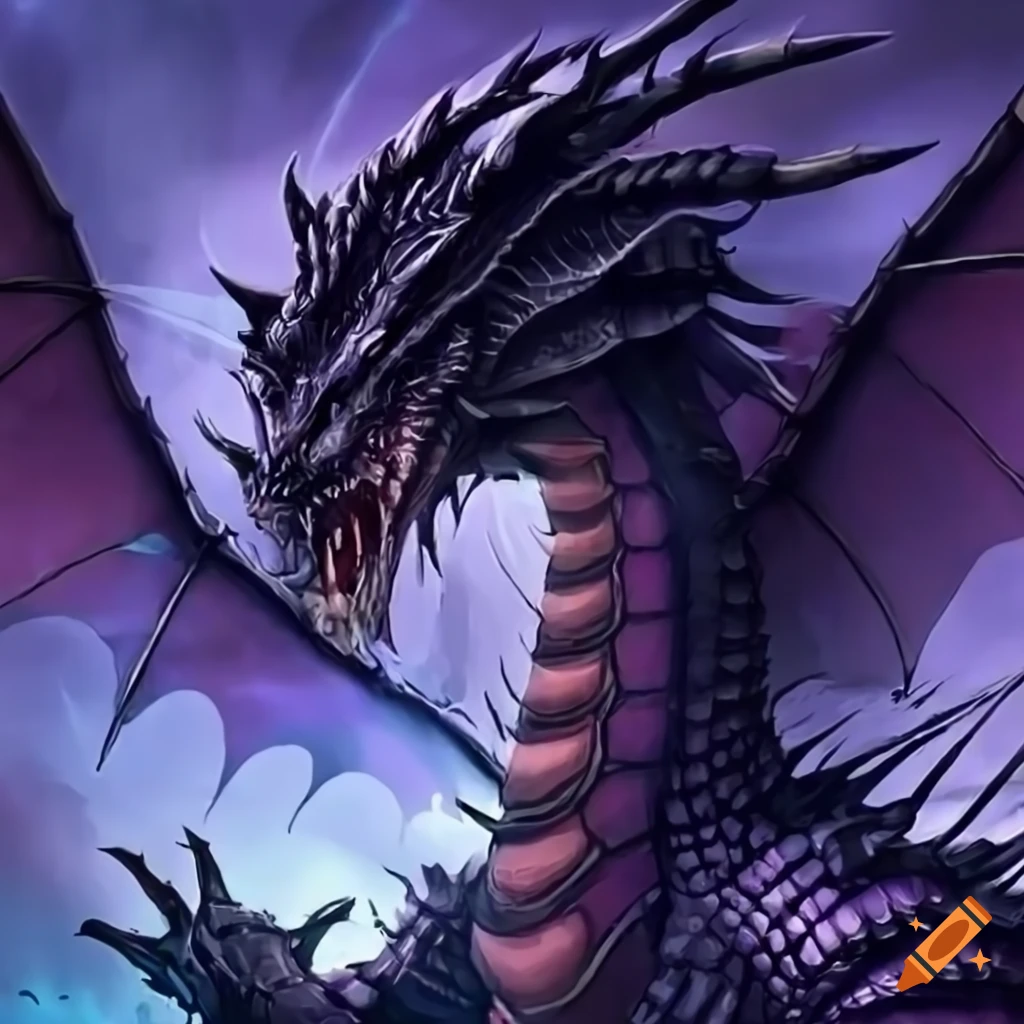 The legendary ur-dragon in its lair on Craiyon