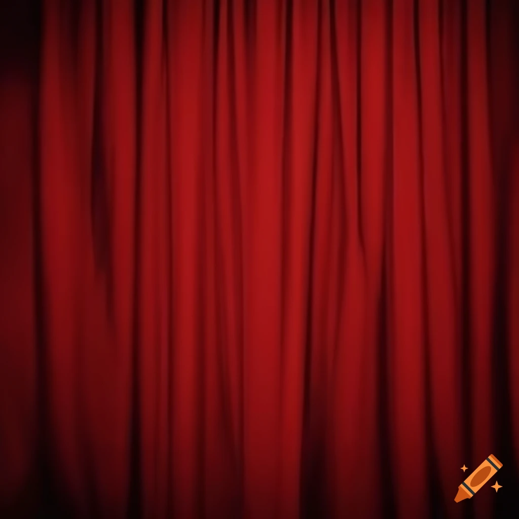 Horror background in red color on Craiyon