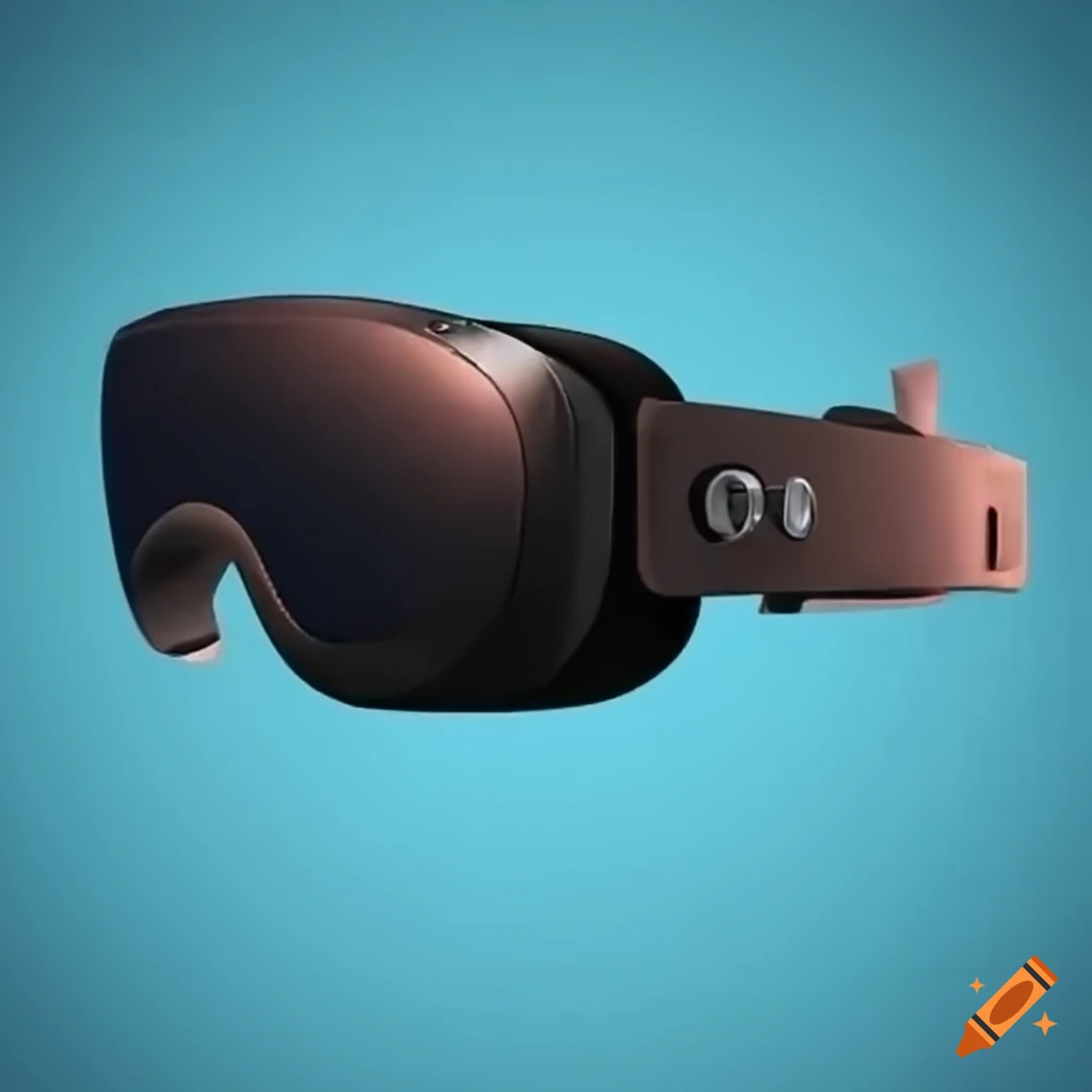 Virtual reality goggles on Craiyon