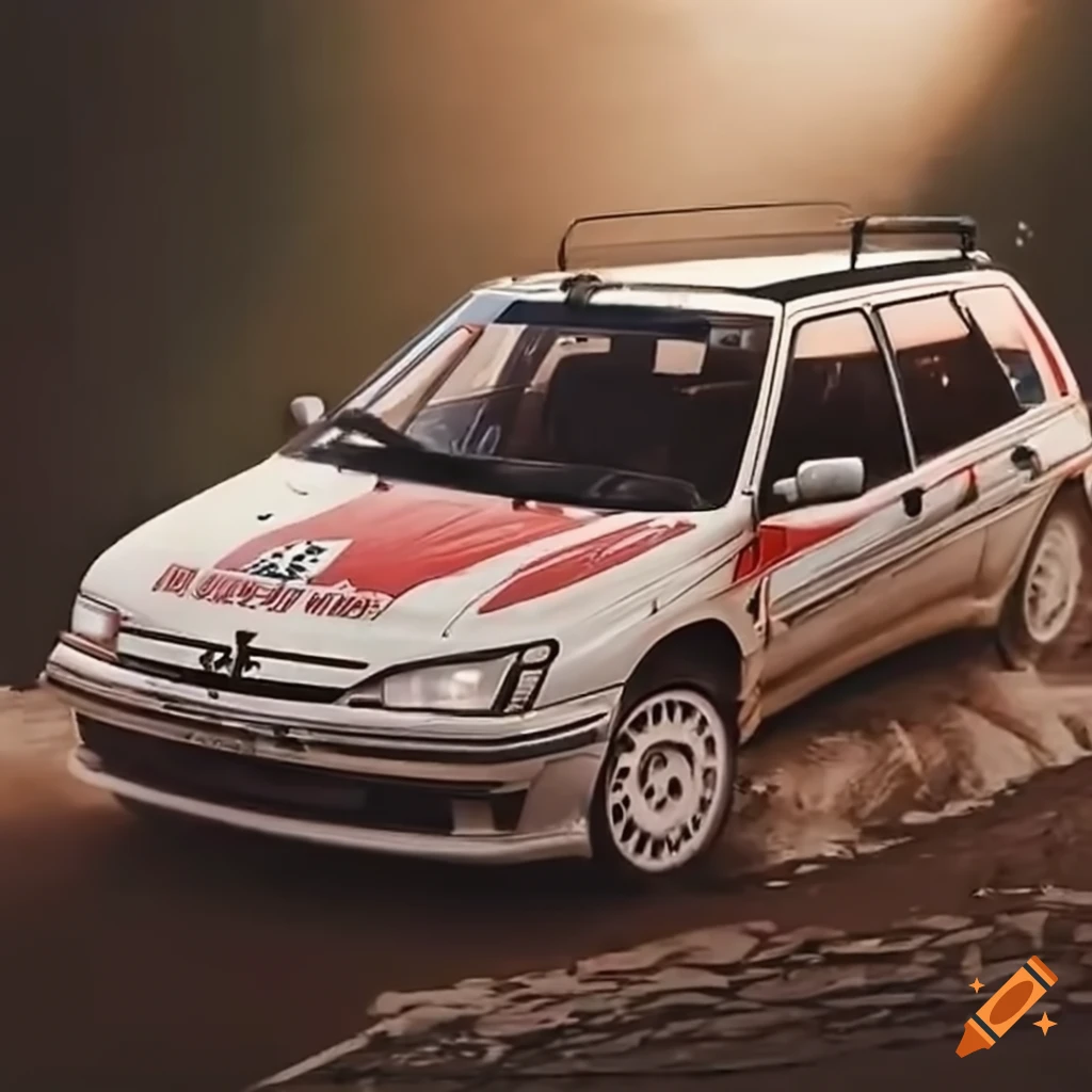 Peugeot 306 wagon rally on Craiyon