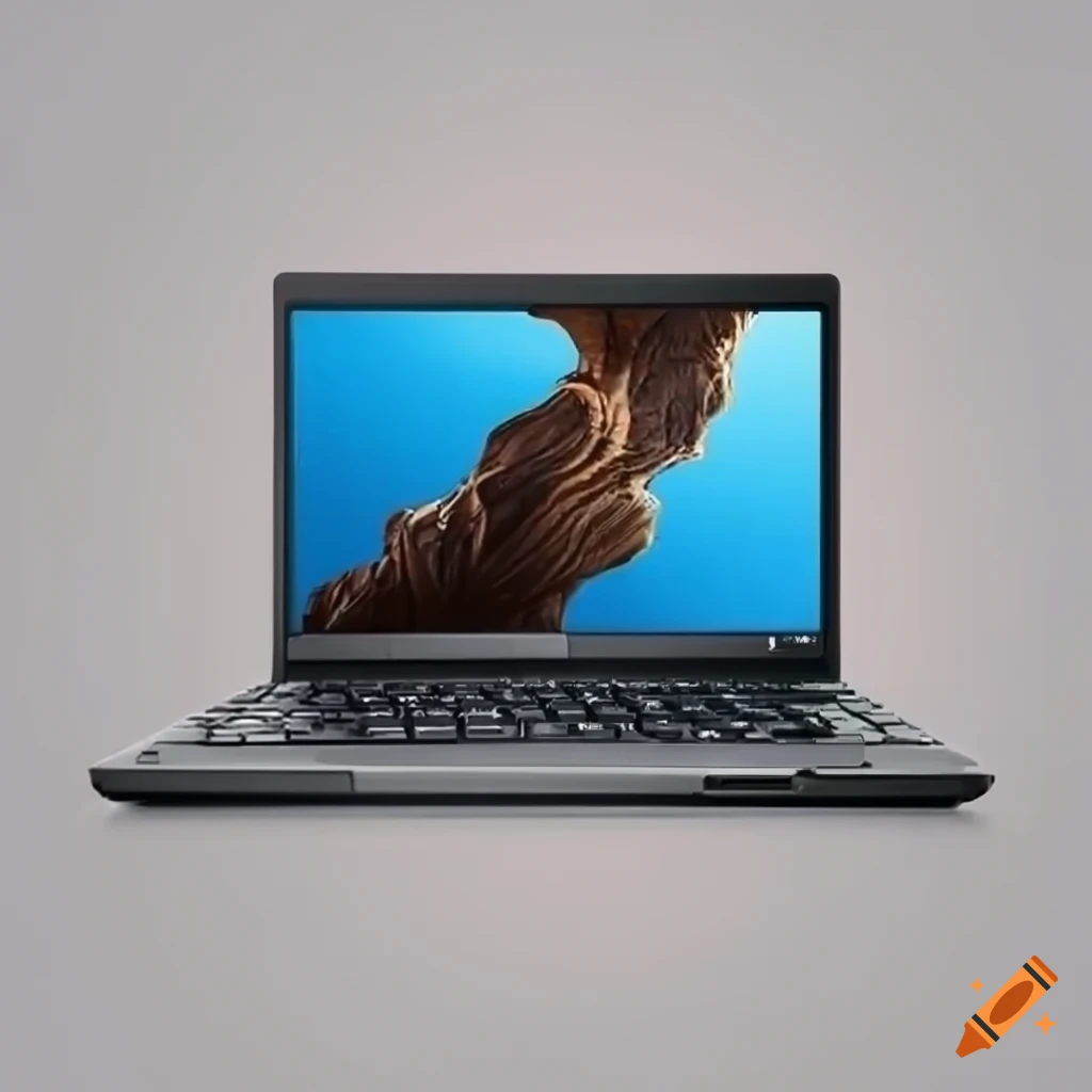 Old toshiba laptop running 32-bit windows 10 on Craiyon