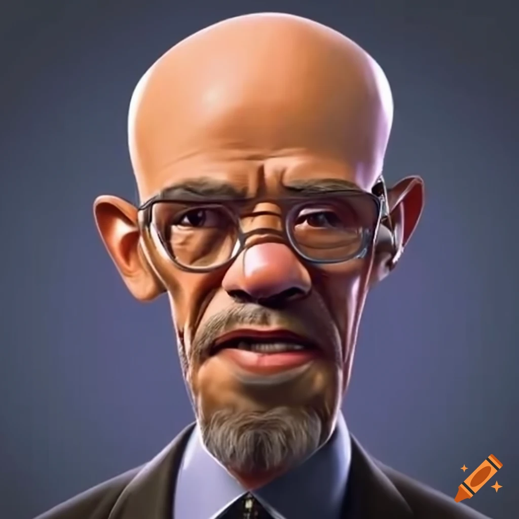 Walter white and obama in pixar character design on Craiyon