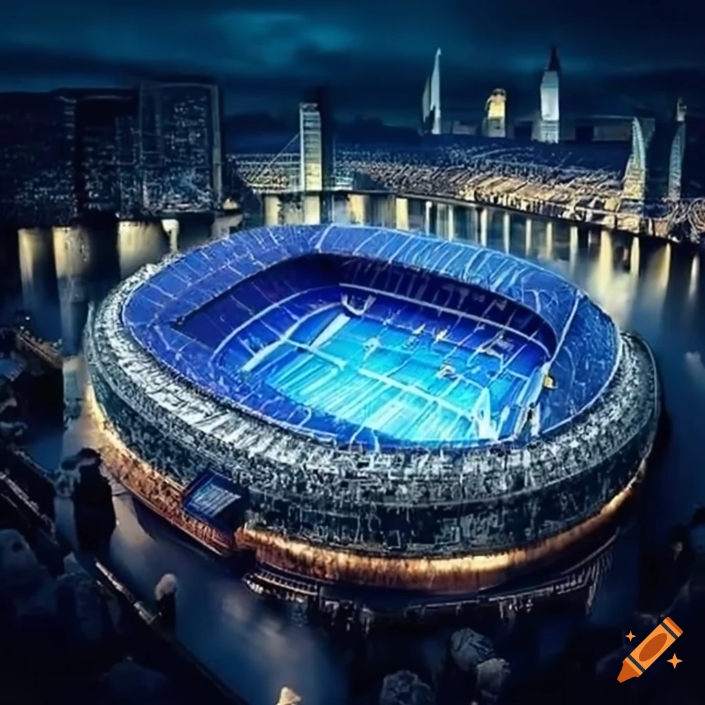 Chelsea football stadium on Craiyon