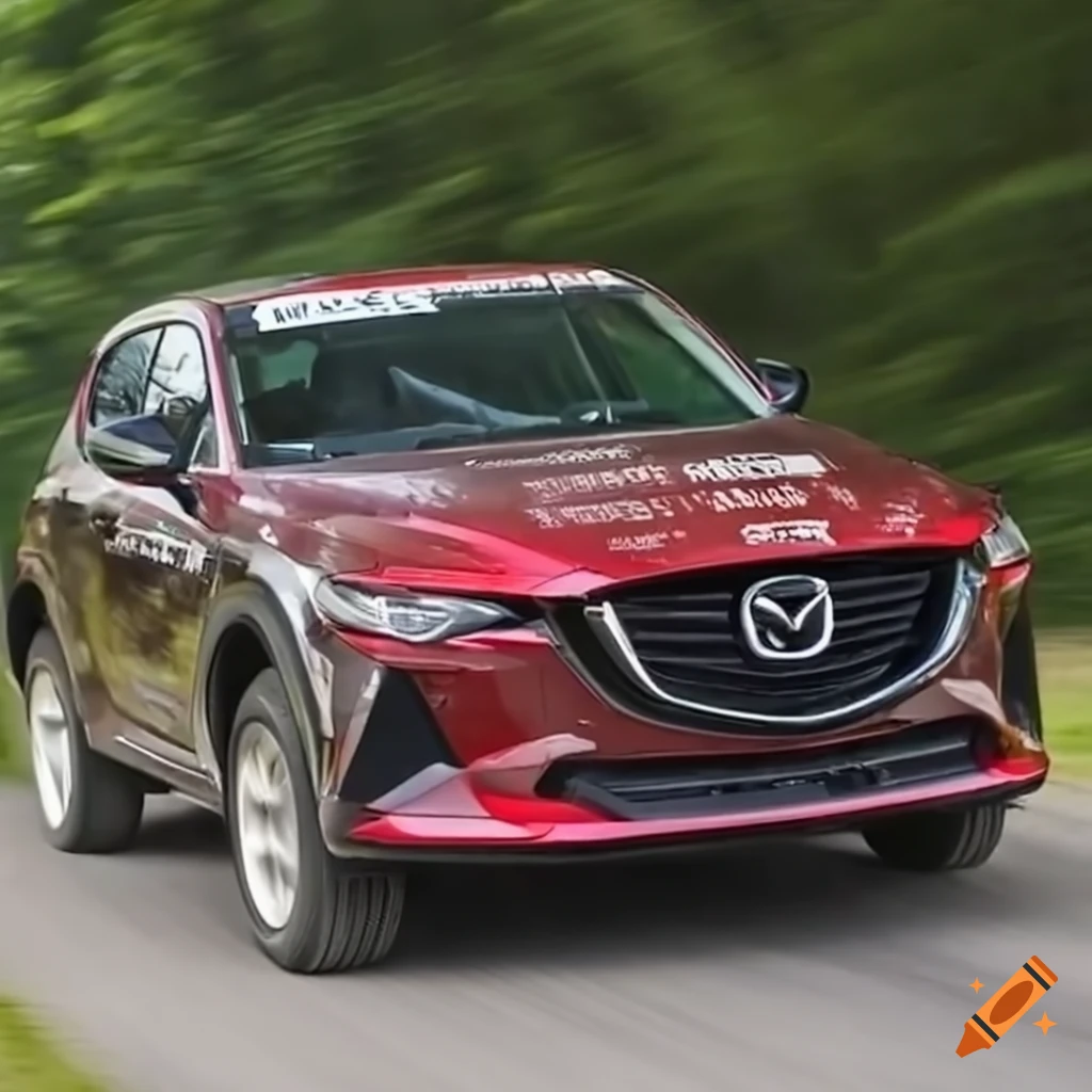 Mazda cx-60 rally car on Craiyon