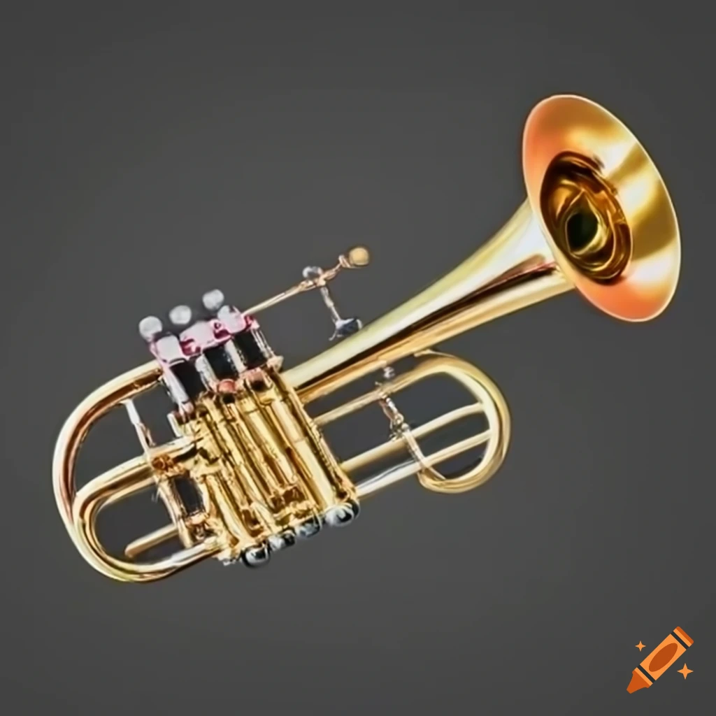 Trumpet instrument on Craiyon