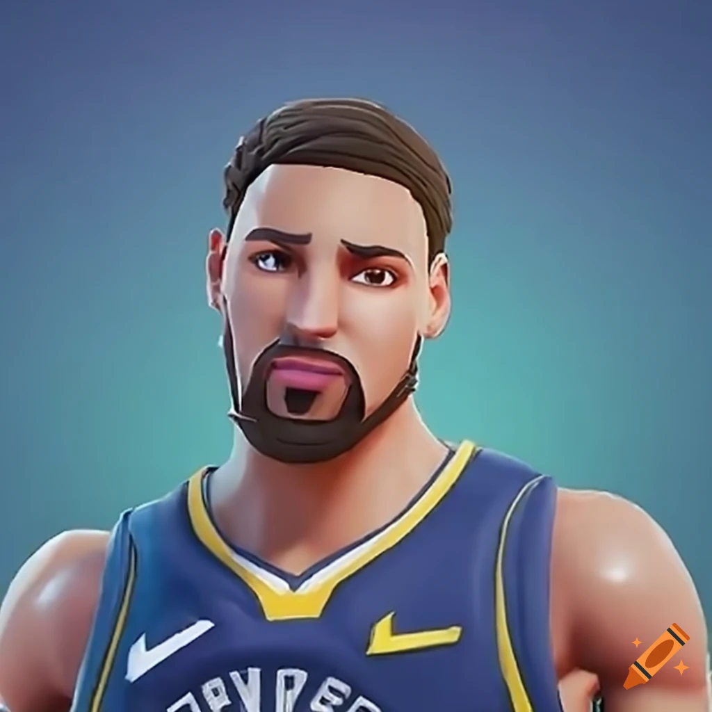Fortnite character klay thompson on Craiyon