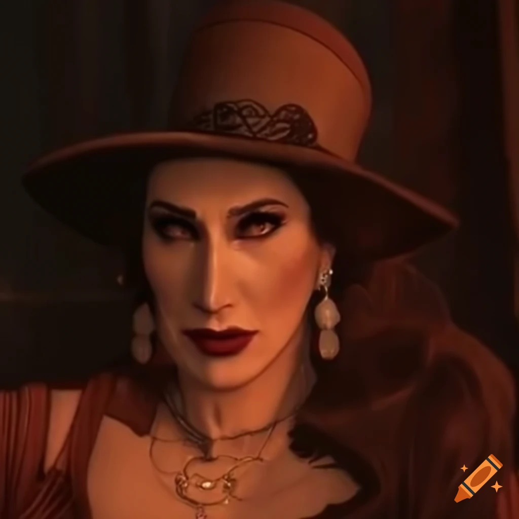 Character alcina dimitrescu on Craiyon