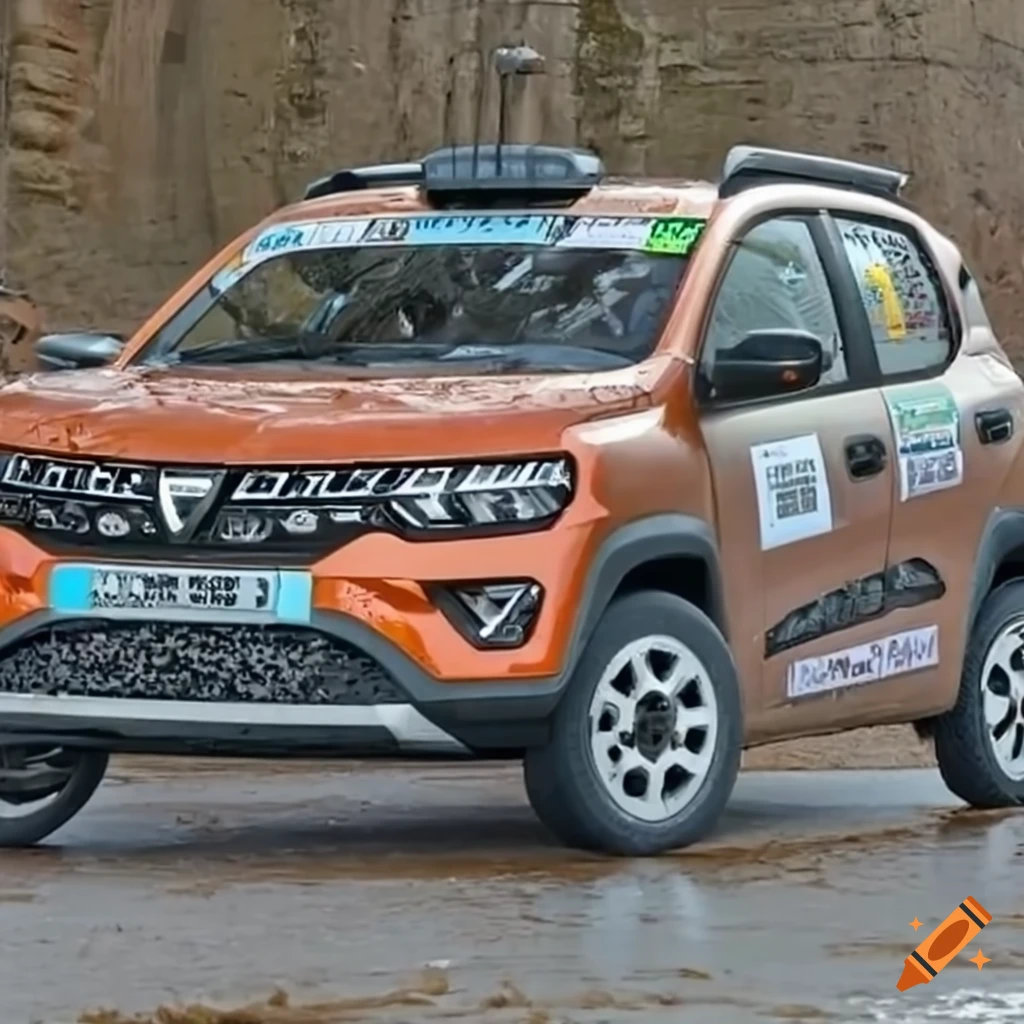 2023 dacia spring rally car on Craiyon