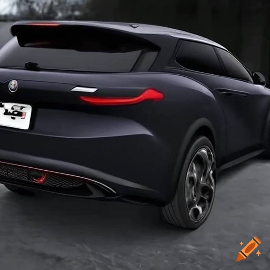 2025 alfa romeo small suv rear view on Craiyon