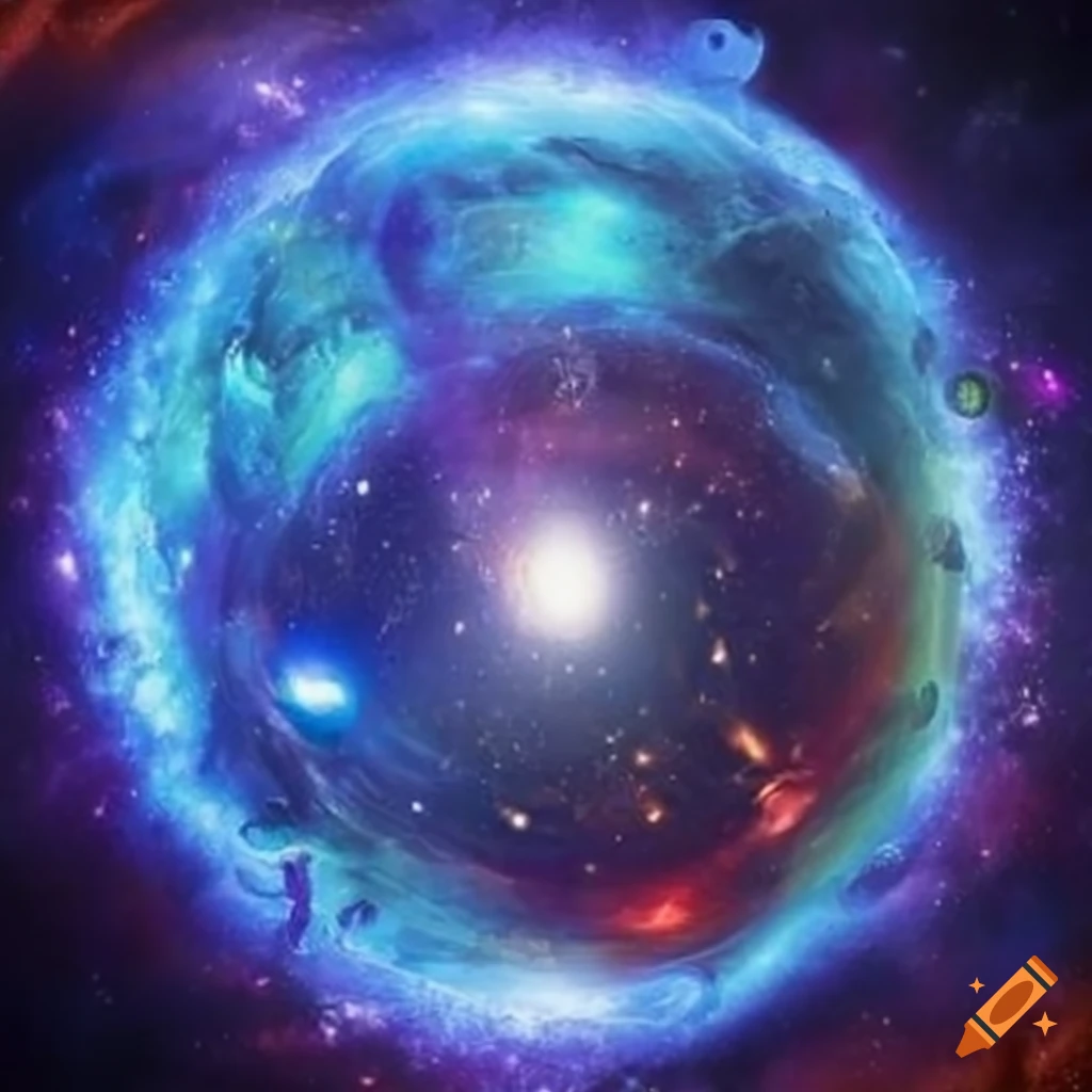 Magical universe on Craiyon