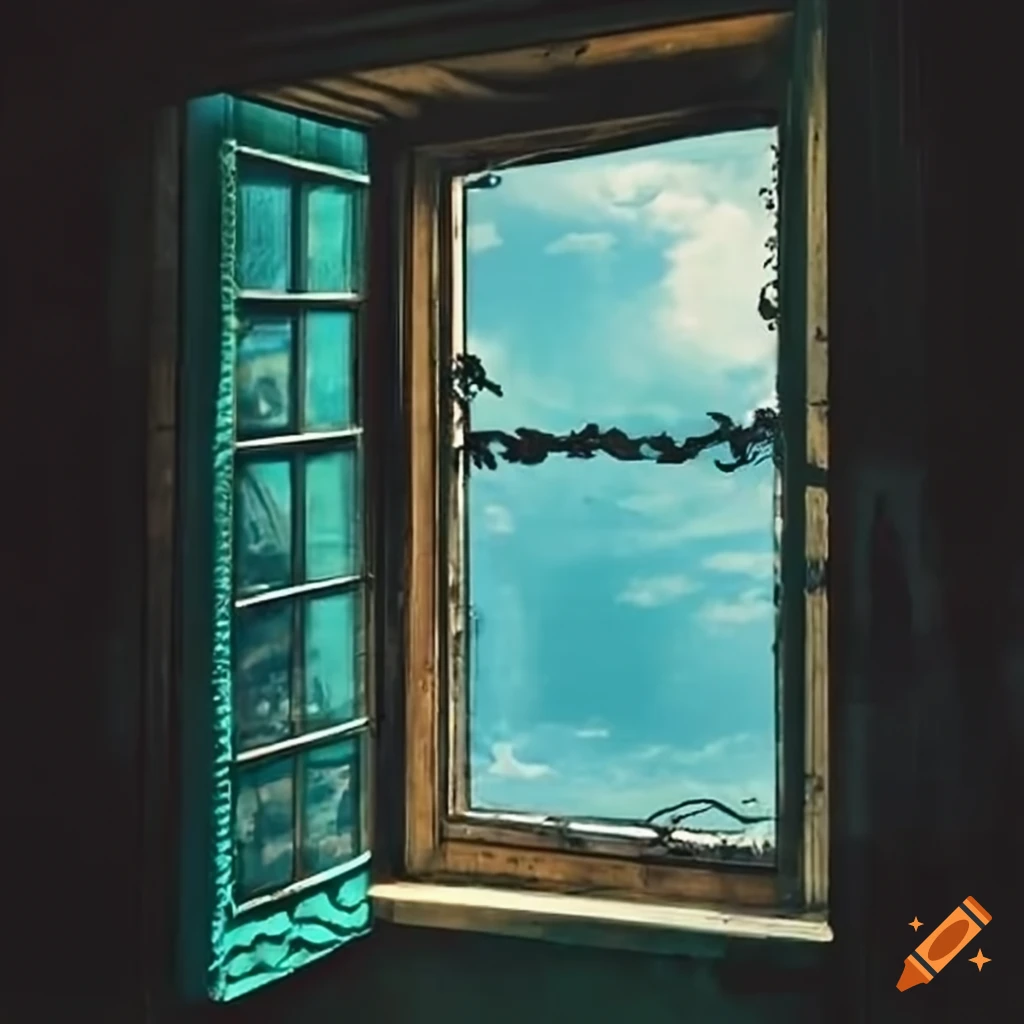 Window view on Craiyon