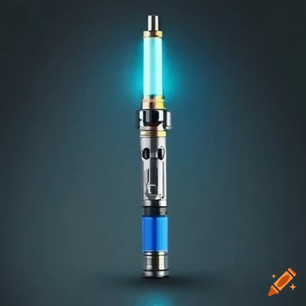Vape pen styled as sonic screwdriver from doctor who on Craiyon