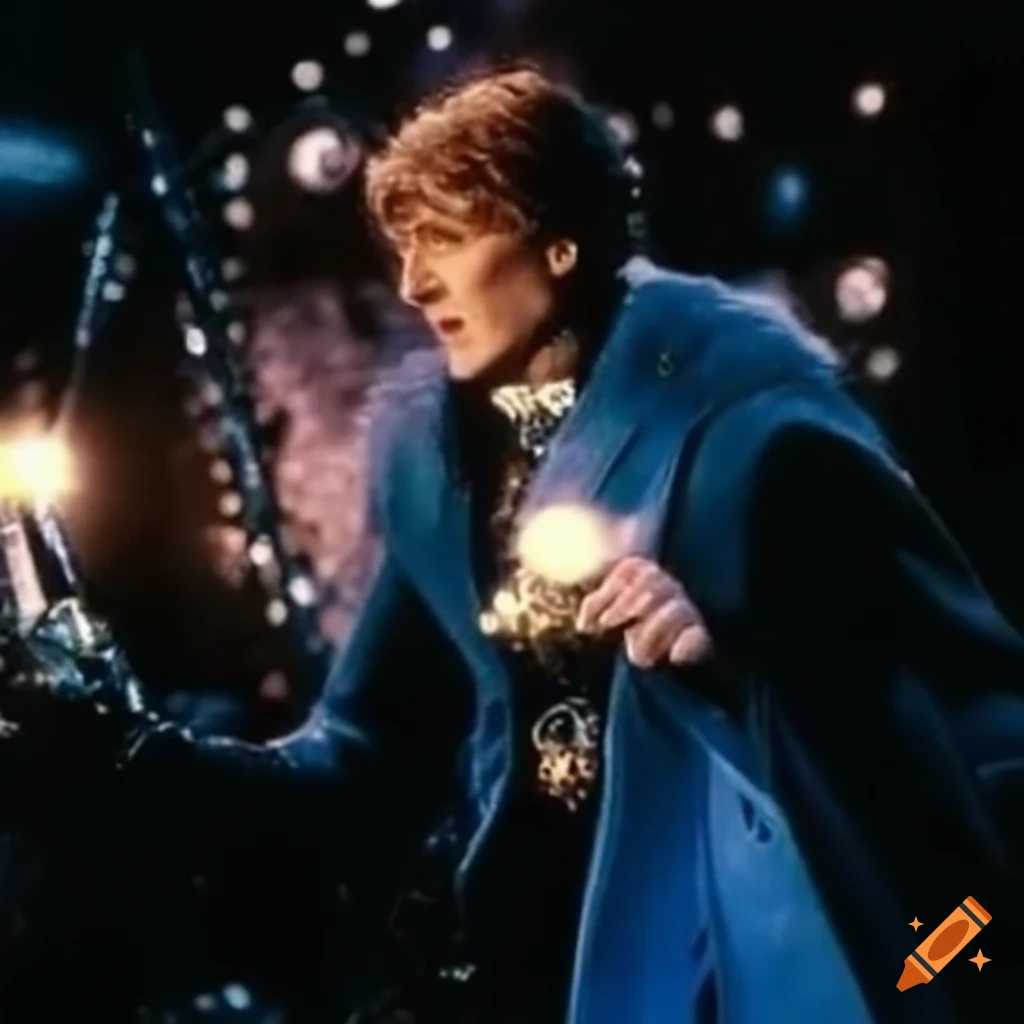 1980s doctor who scene featuring gunnm on Craiyon