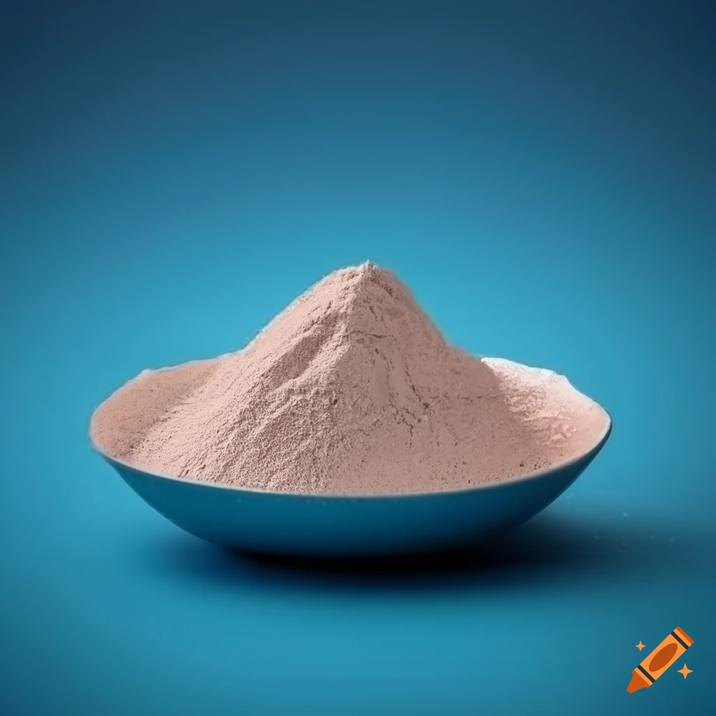 Magnesium powder on blue background on Craiyon