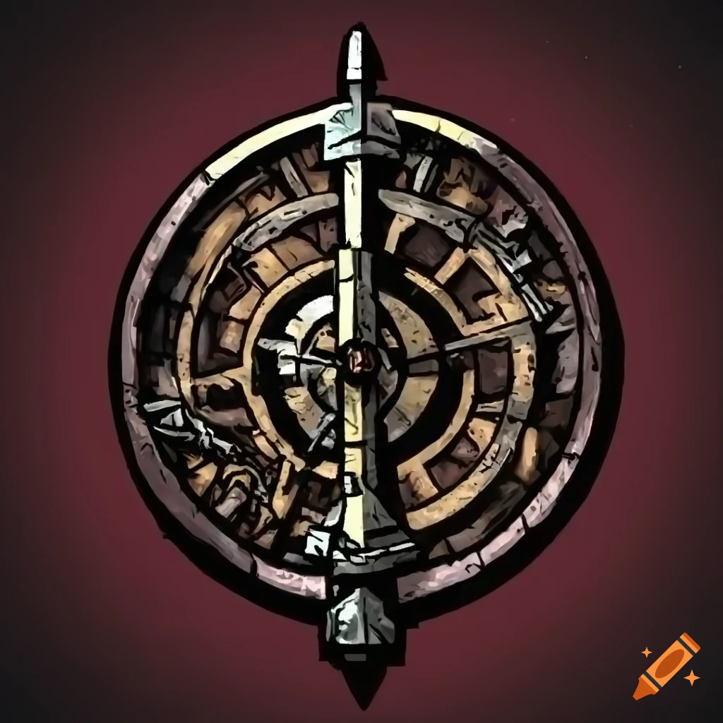 Artistic depiction of astronomy-measured circle weapon inspired by ...