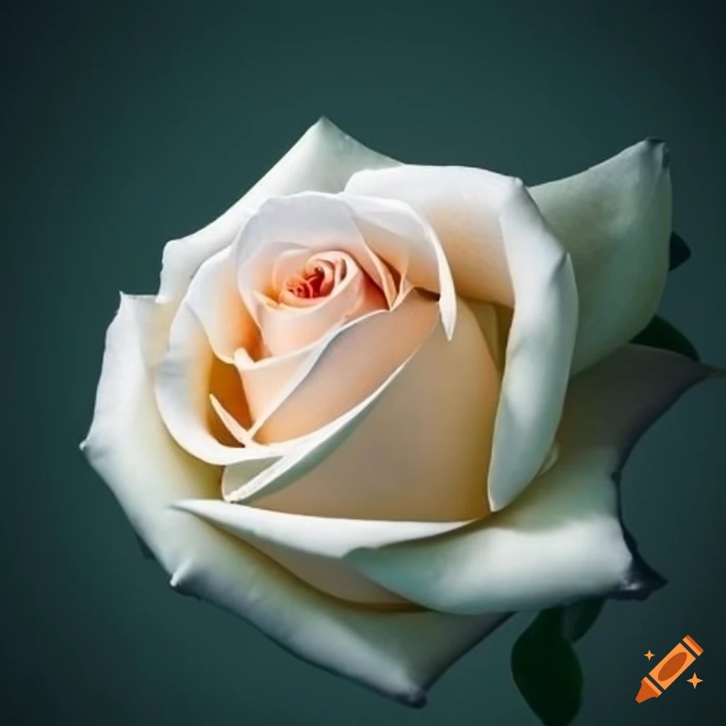 White roses on Craiyon