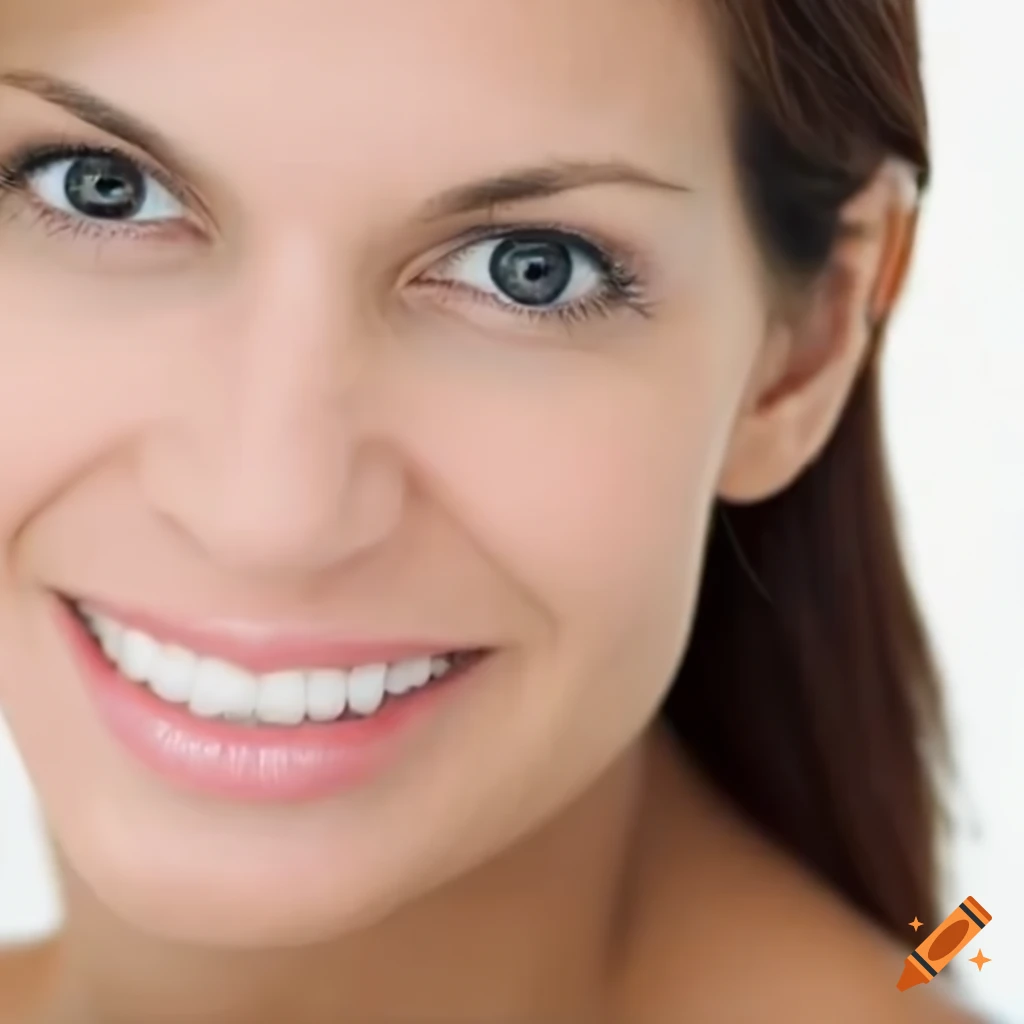 Attractive woman facing the camera on Craiyon