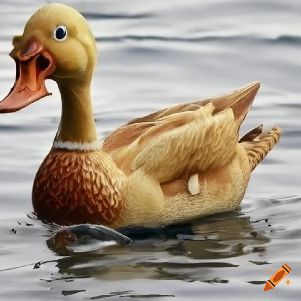 Duck god on Craiyon