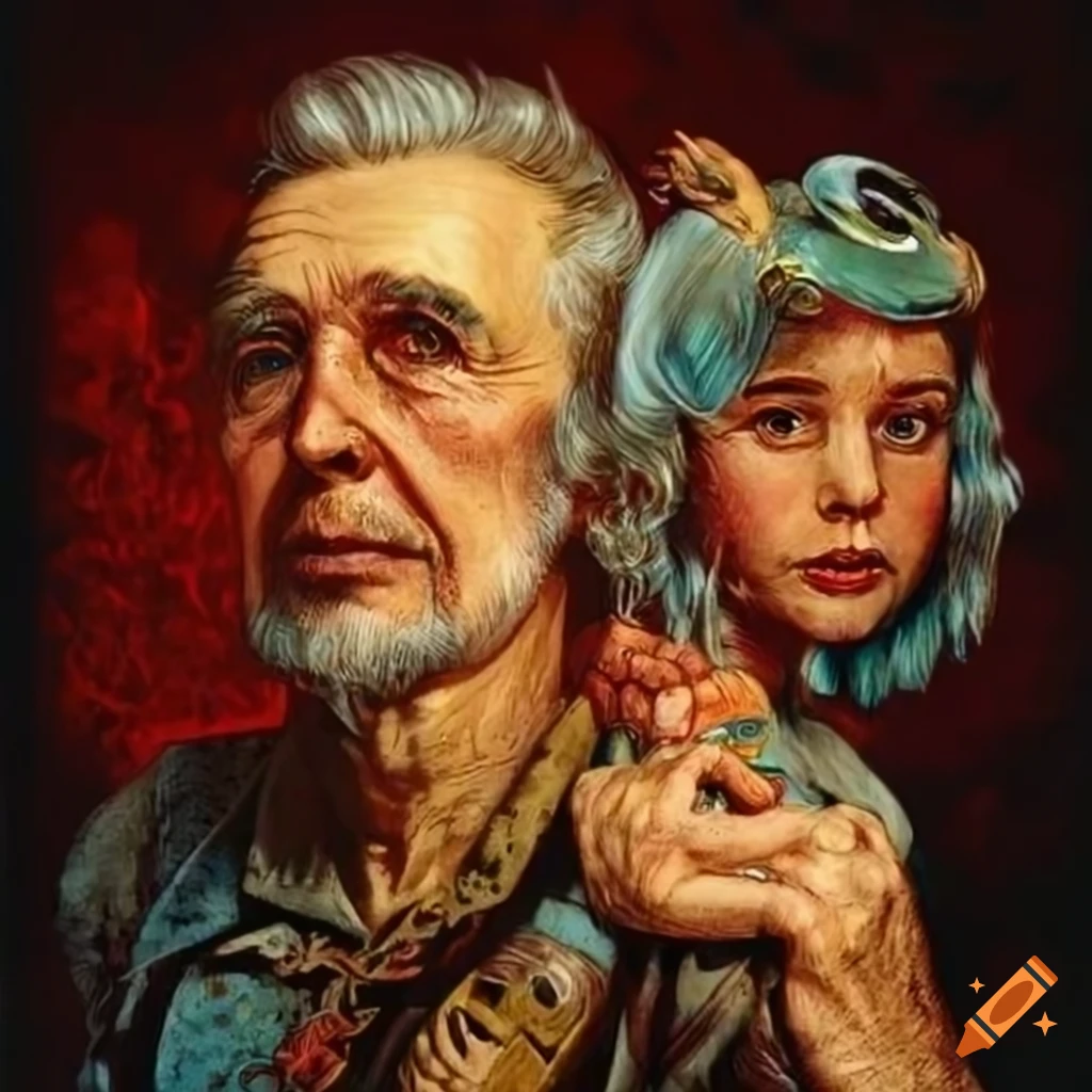 Scene inspired by james gurney and norman rockwell with stunning ...