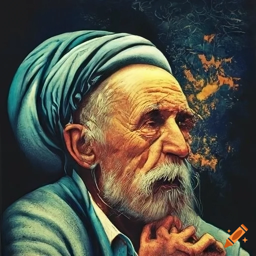 Illustration inspired by rumi with stunning details in a magic cabin ...