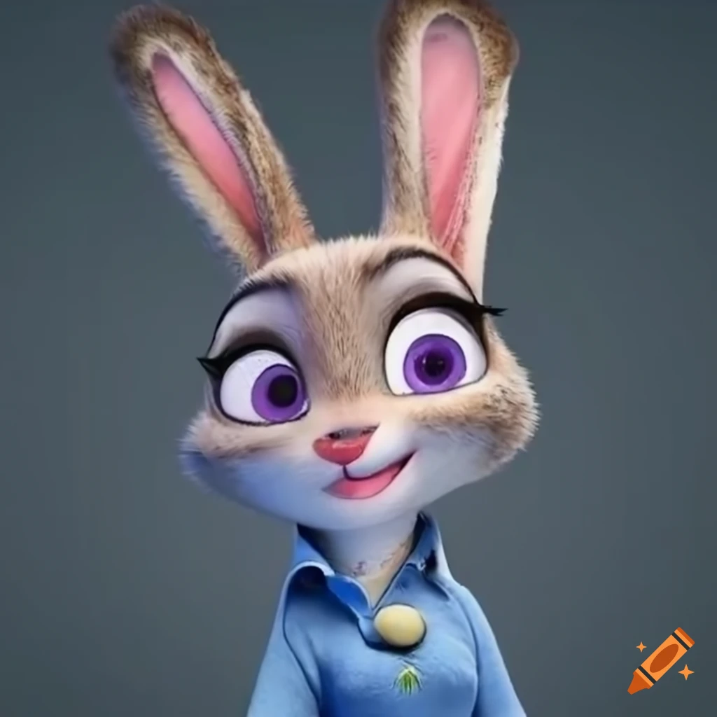 Zootopia character judy rabbit on Craiyon