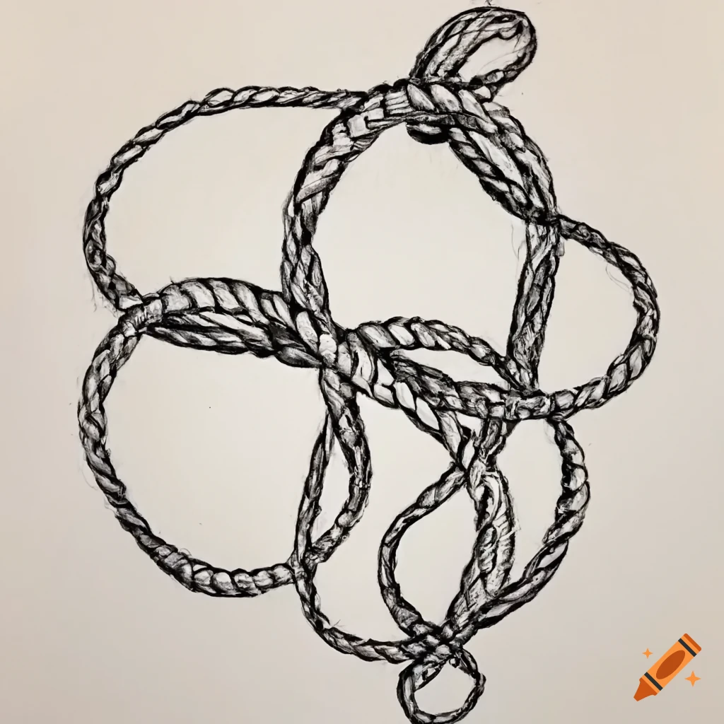 Knot design on Craiyon