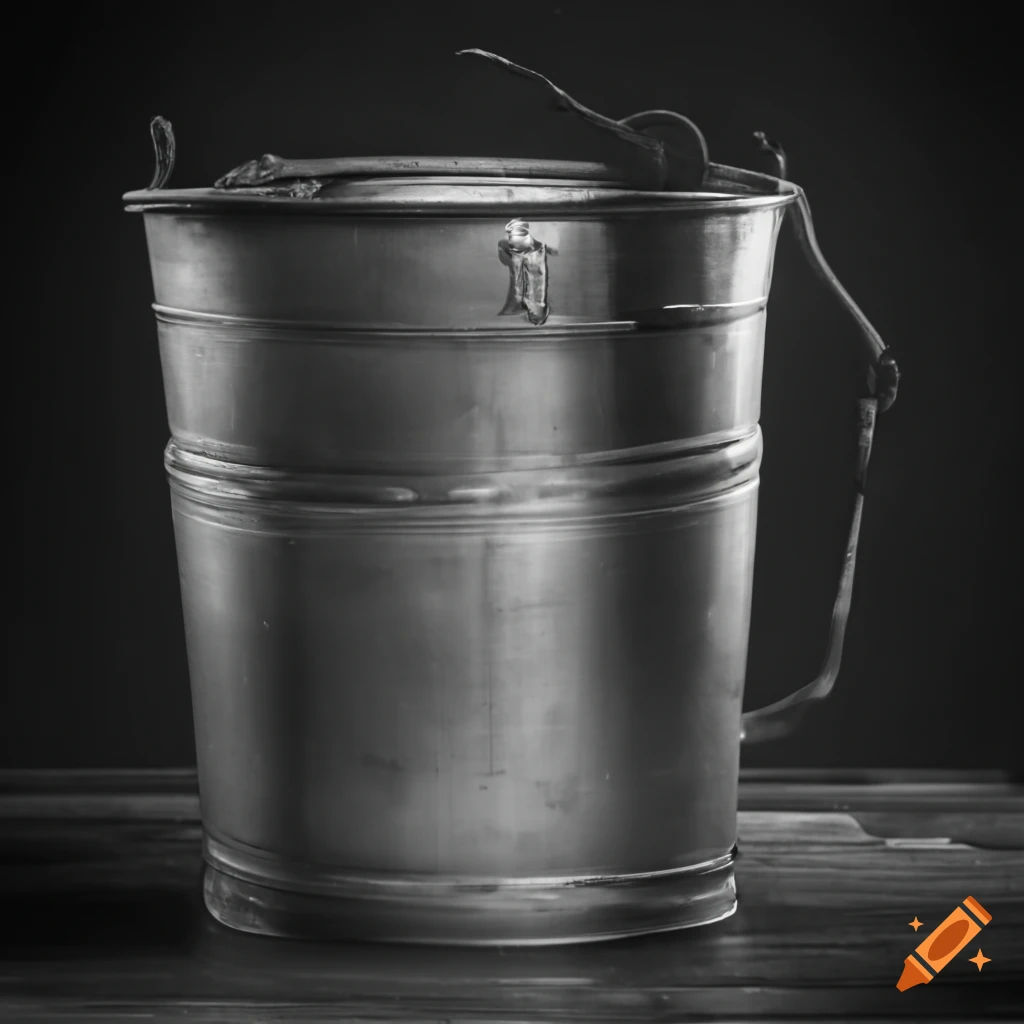 Tin bucket on Craiyon