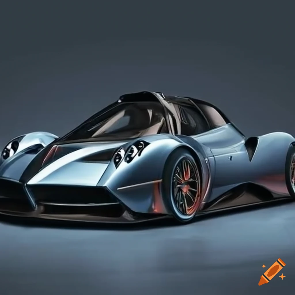 Pagani Utopia R concept design on Craiyon