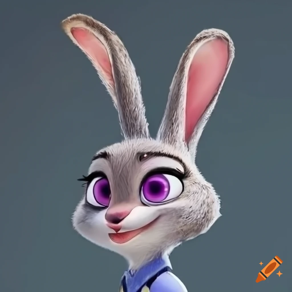 Zootopia character judy rabbit on Craiyon