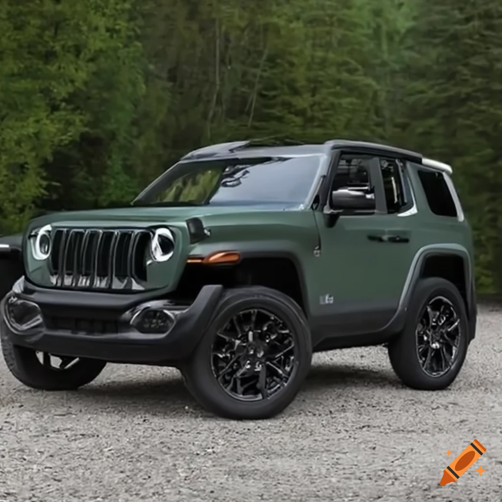 2024 jeep small crossover on Craiyon