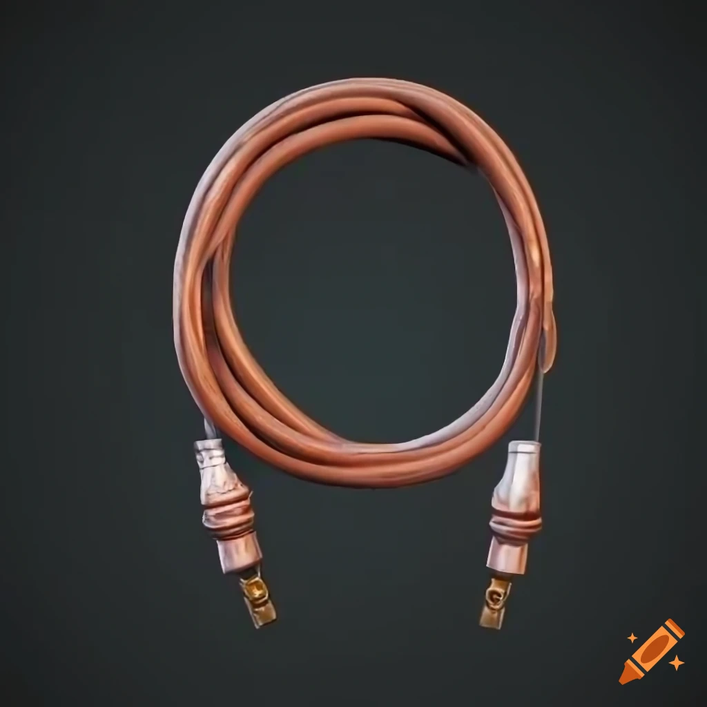 Cables with game texture in valve style on Craiyon