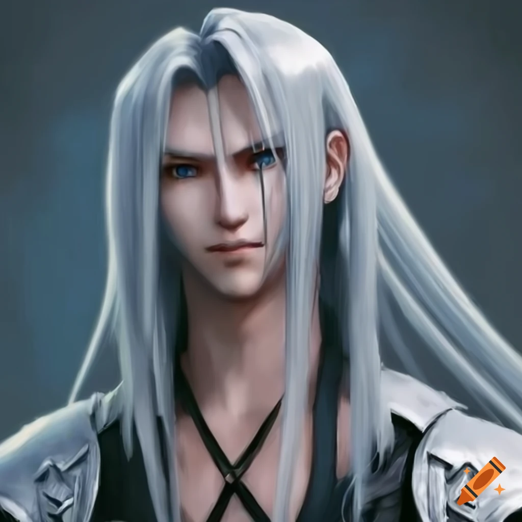 Sephiroth character on Craiyon