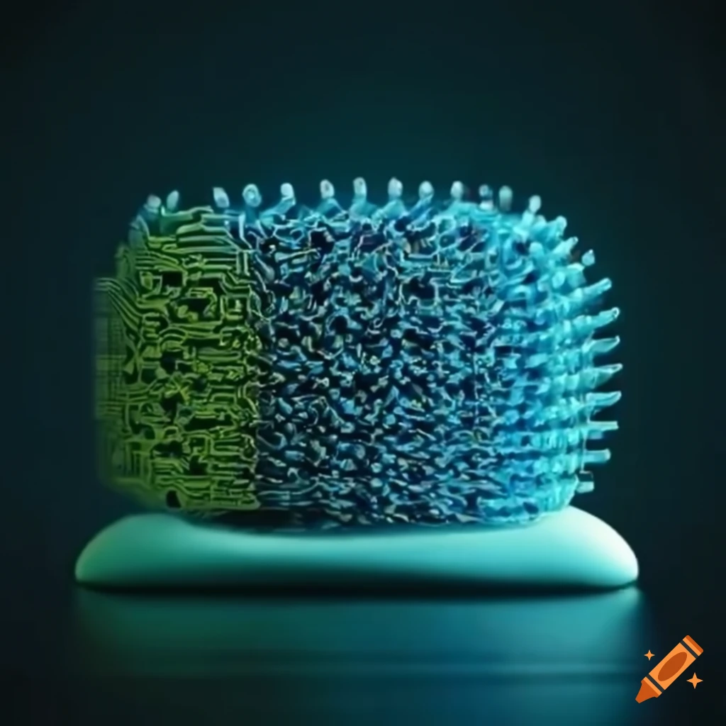 Stretchable electronics with plant-based materials in soft robotics on Craiyon