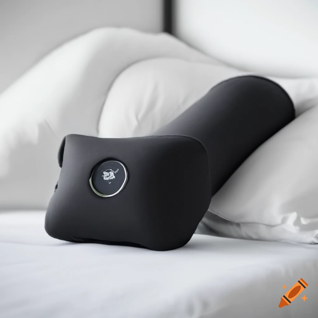 Sleep tracking pillow on Craiyon