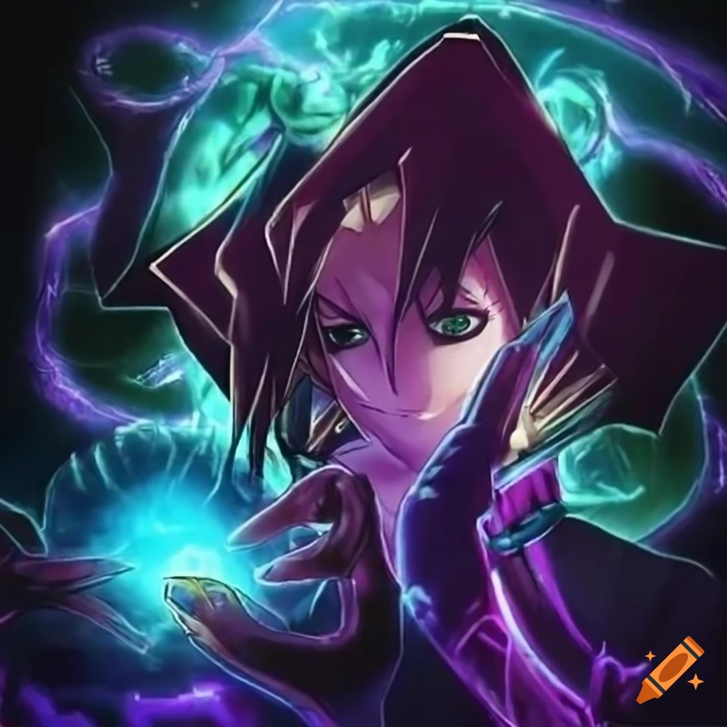 Yugioh spell and trap cards artwork on Craiyon