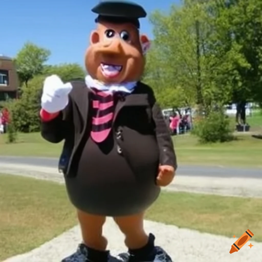 Half man half womble character on Craiyon