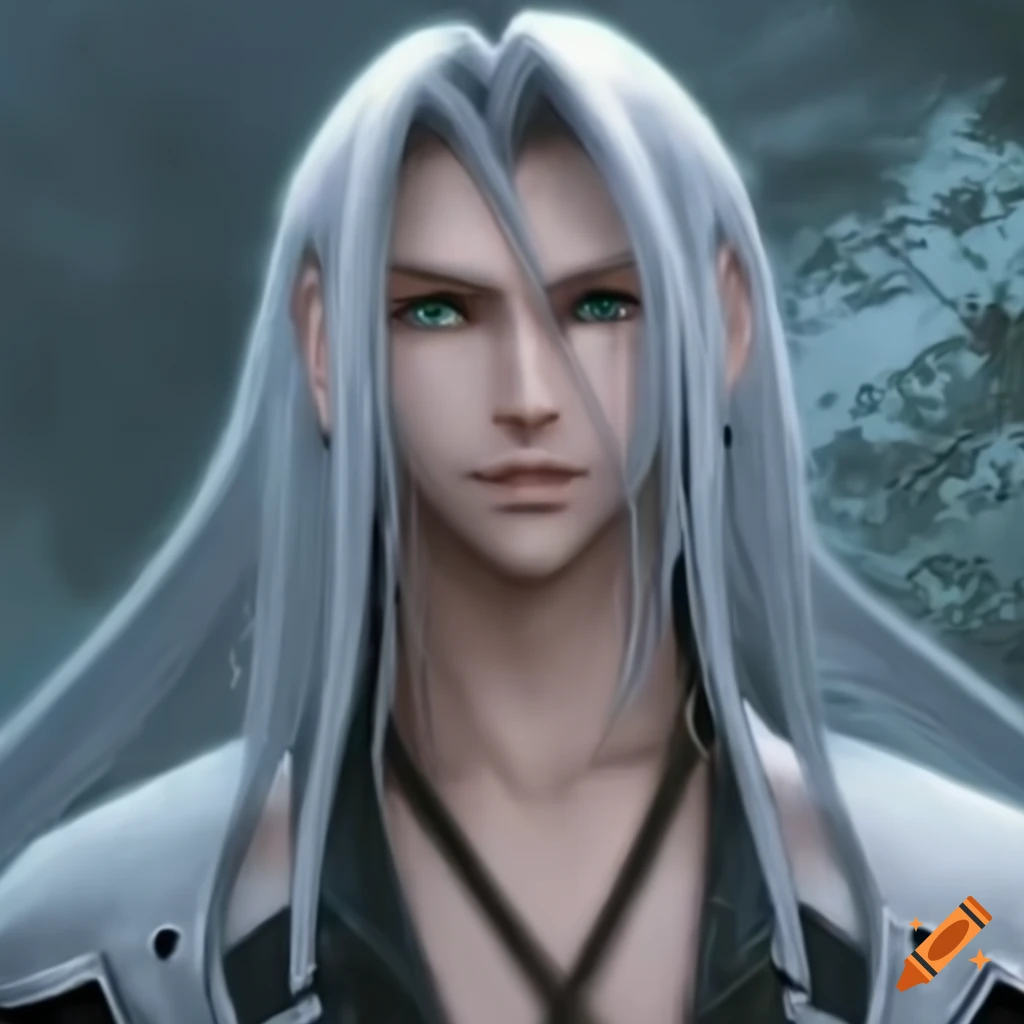 Sephiroth character on Craiyon