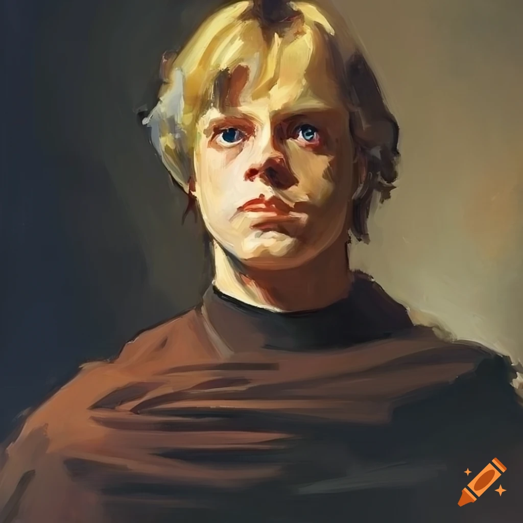 Classical portrait of luke skywalker in john singer sargent style on ...