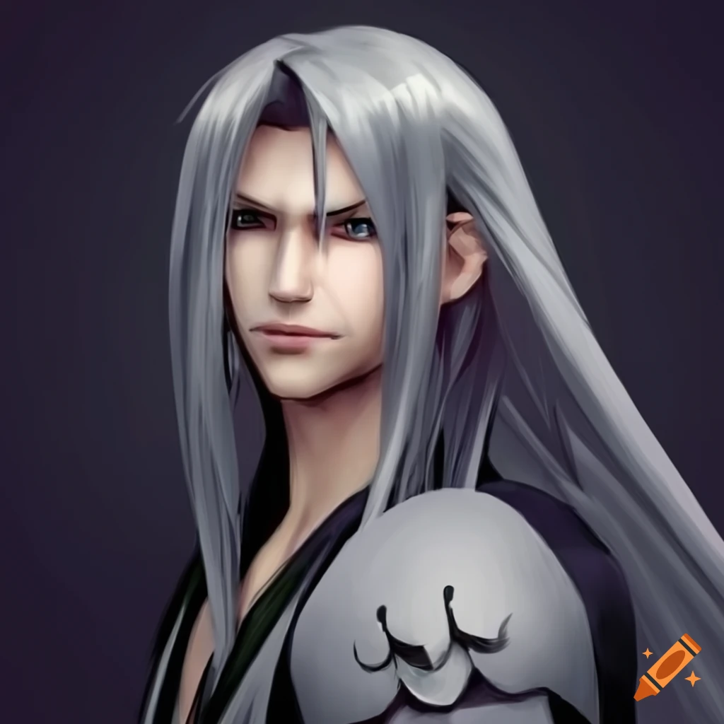Sephiroth character on Craiyon