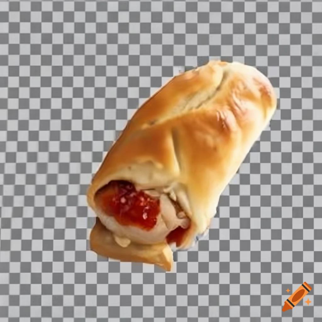 Chicken roll on Craiyon