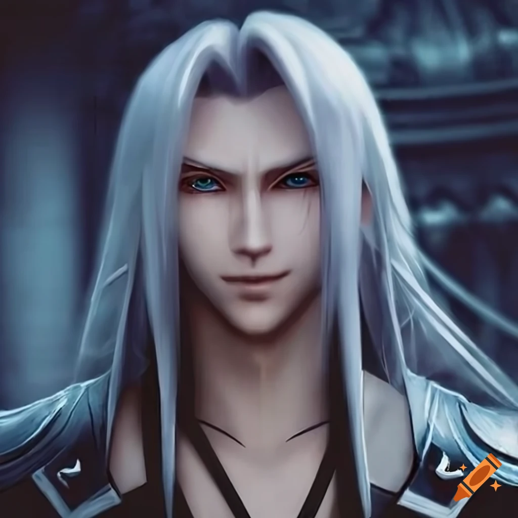 Sephiroth character on Craiyon
