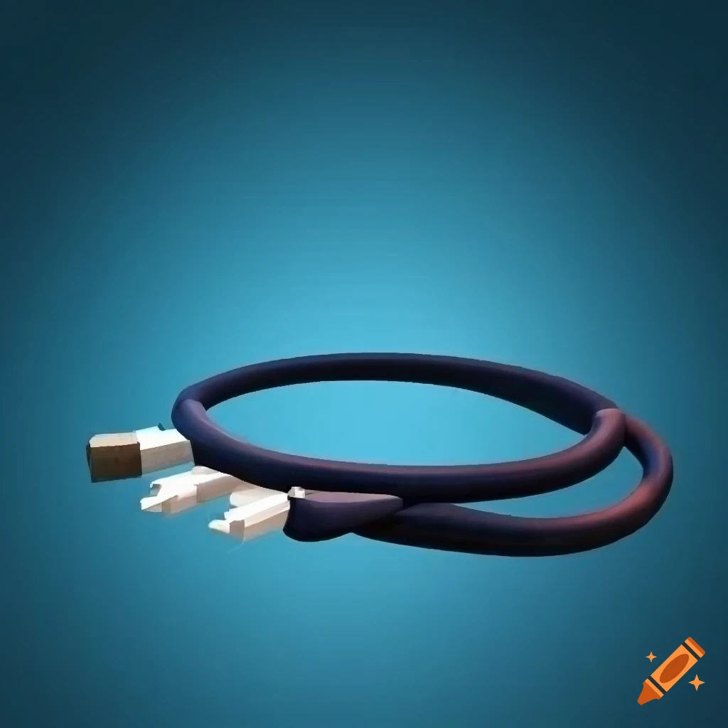 Game texture with transparent background and cables on Craiyon