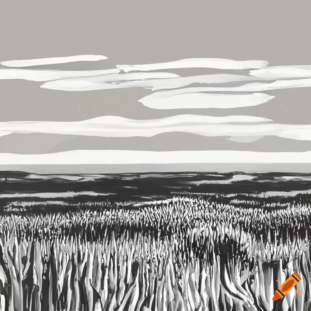 Texas prairie landscape on Craiyon