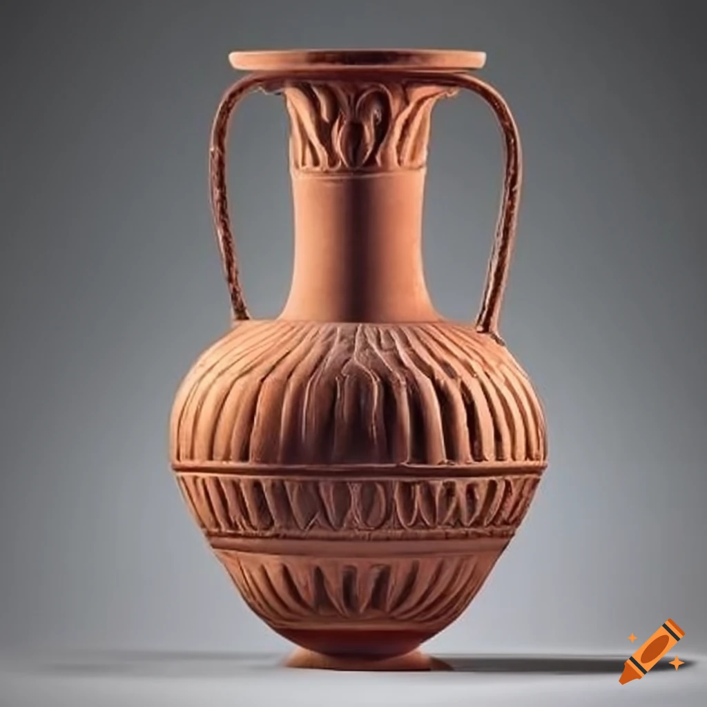 Roman style vase on Craiyon